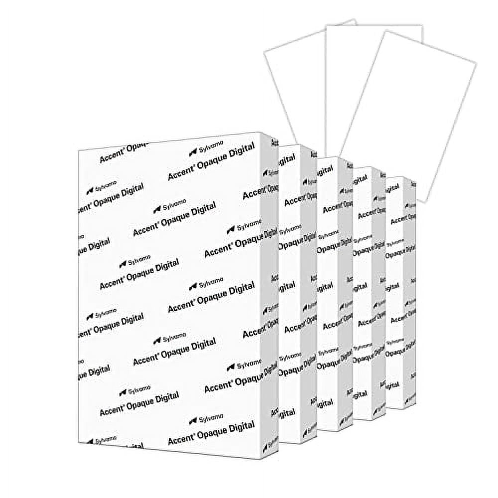 Accent Opaque White Printer Paper, 11” x 17” 20lb Bond/50lb Text Copy ...