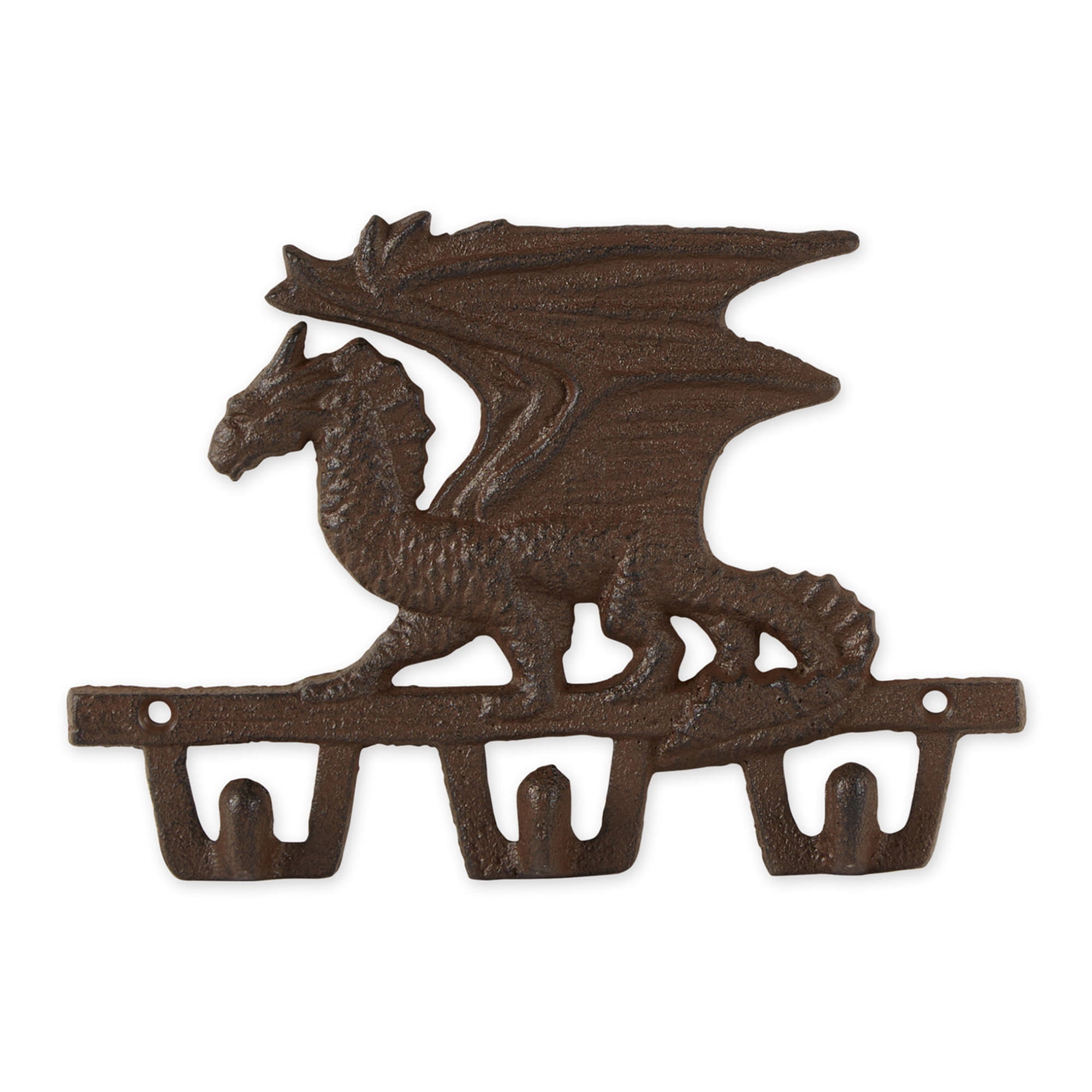 Accent Plus 4506583 Cast Iron Dragon Wall Hook, Brown - Walmart.com