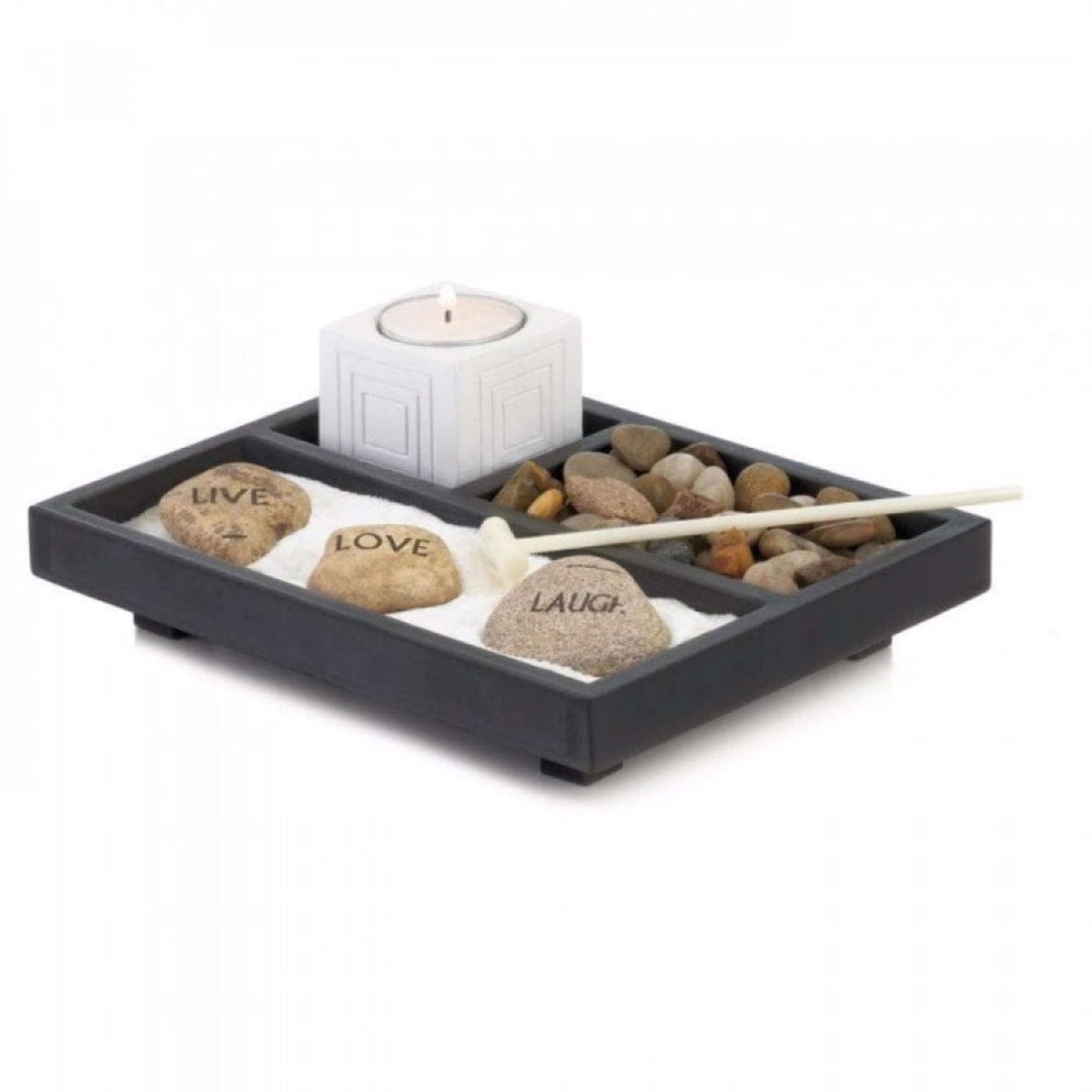Live Love Laugh Zen Garden 7.87x6.25x2.5" - Walmart.com