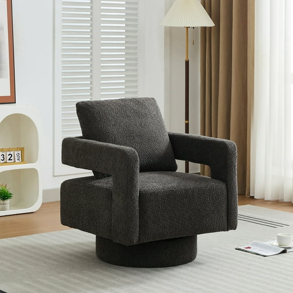 Accent Rotating Chair / 360 Degree Movement, Foam + Sinuous Seat Fill ...