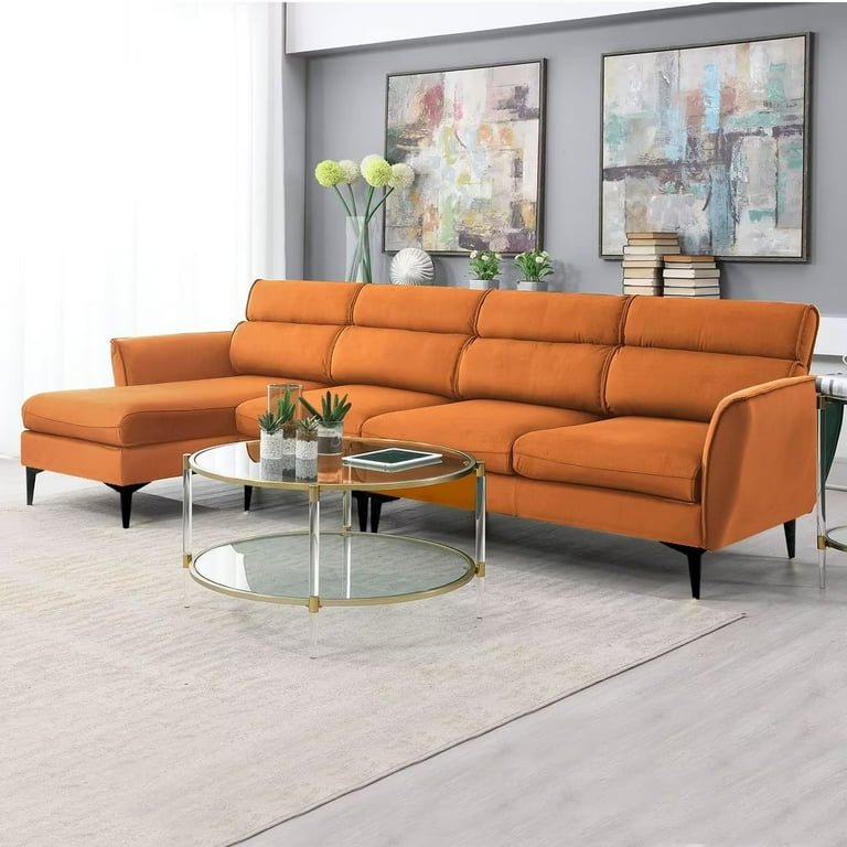 Orange Living Room Set | Cabinets Matttroy