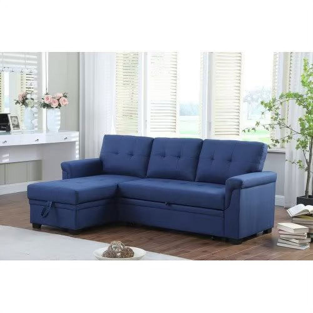 Accent Sofa, Convertible Sectional Futon Sofa Couch with Pull Out Bed ...