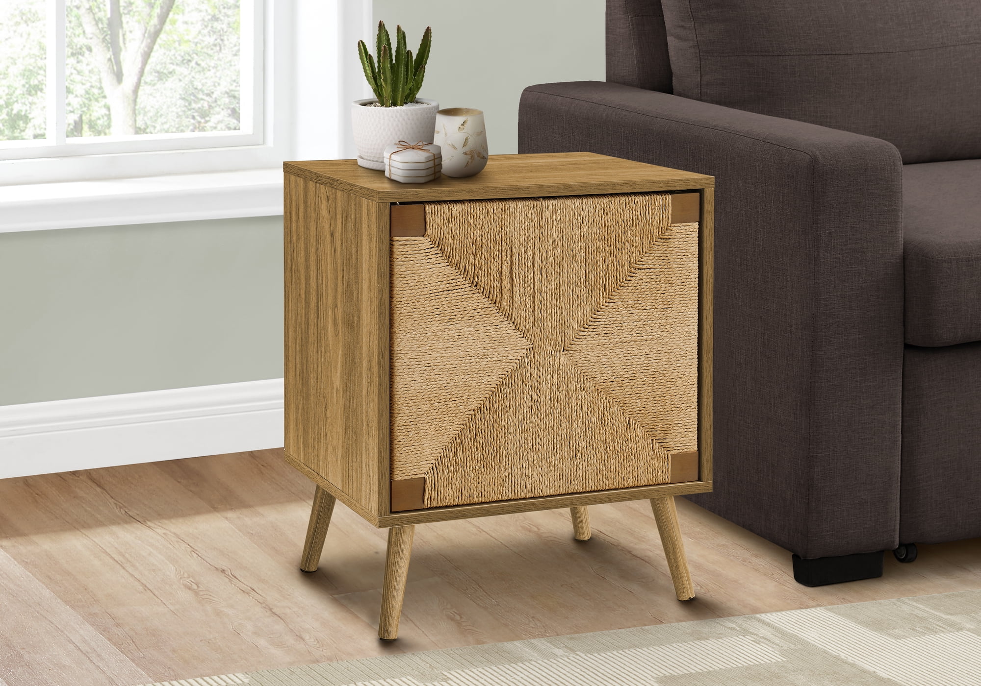 Accent Table, End, Storage, Small, Side, Living Room, Lamp, Light ...