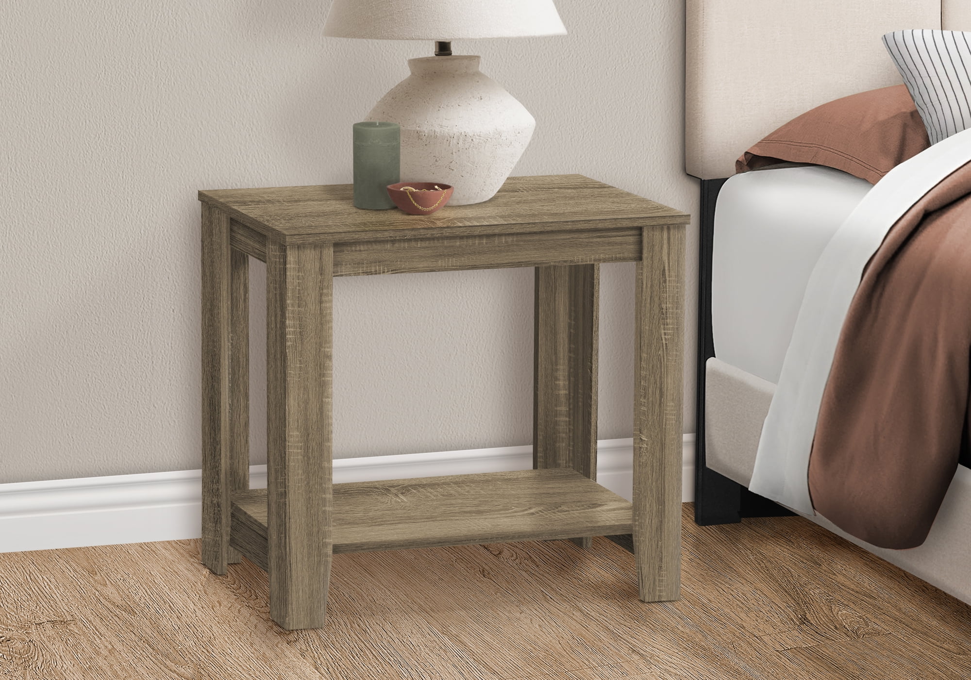 Accent Table Side End Nightstand Lamp Living Room Bedroom Laminate ...