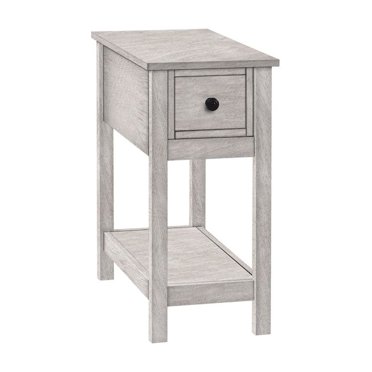 Accent Table - Side Table - Nightstand - Storage Drawer - Brown ...