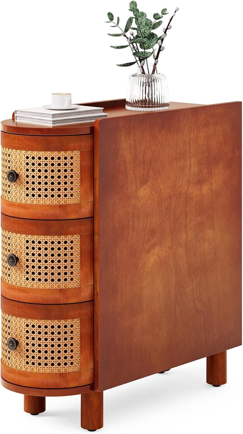 Accent Table, Solid Real Wood, Sturdy Parawood, Living Room/Family Room ...