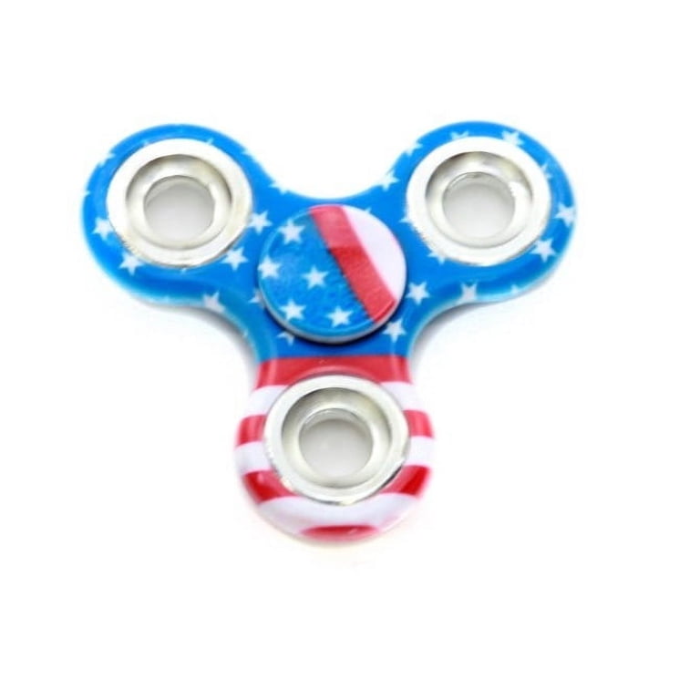 American Flag Spinner Fidget 3 X Fidget Spinner Hand Spinner USA Flag