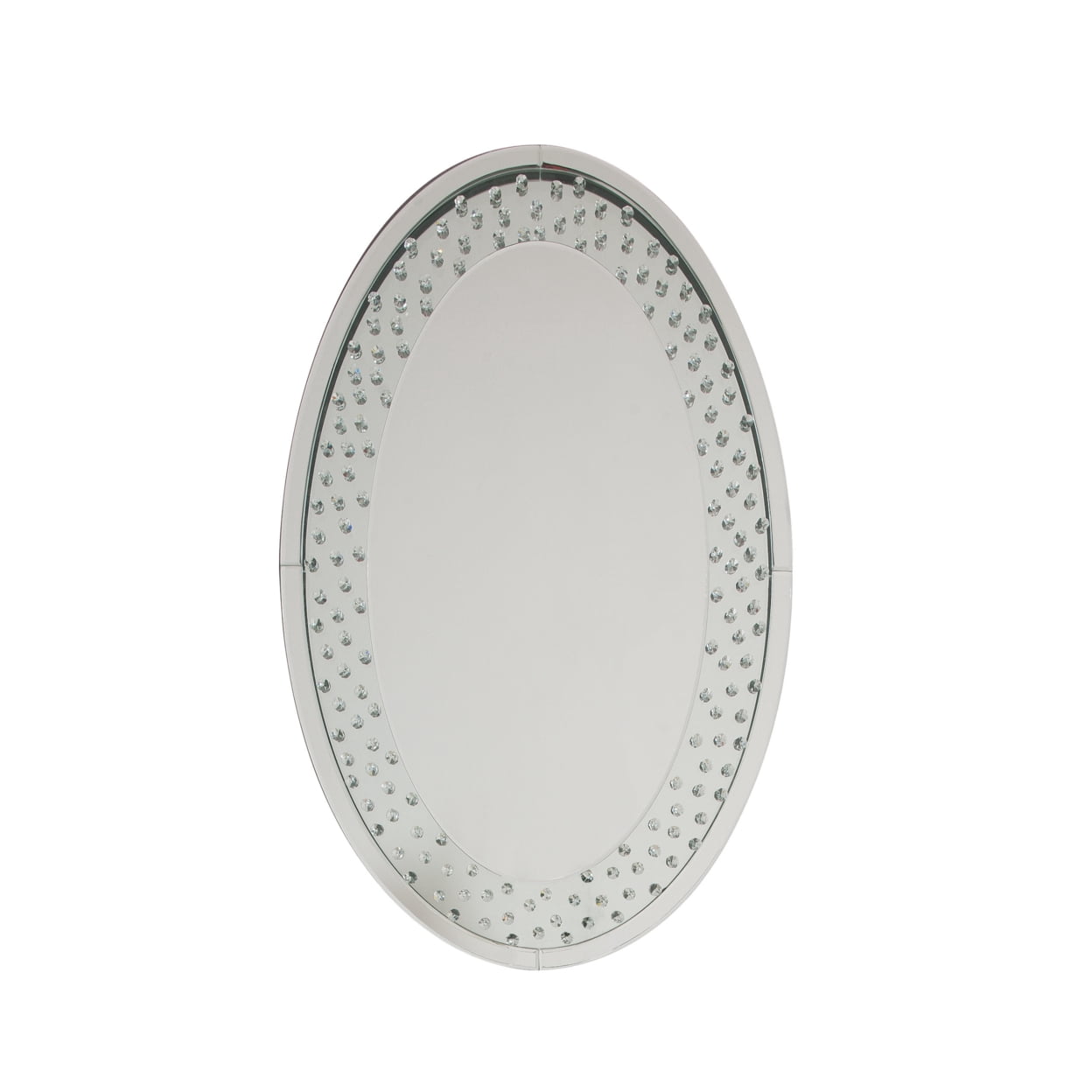 ACME Nysa Faux Crystals Decorative Mirror - Walmart.com