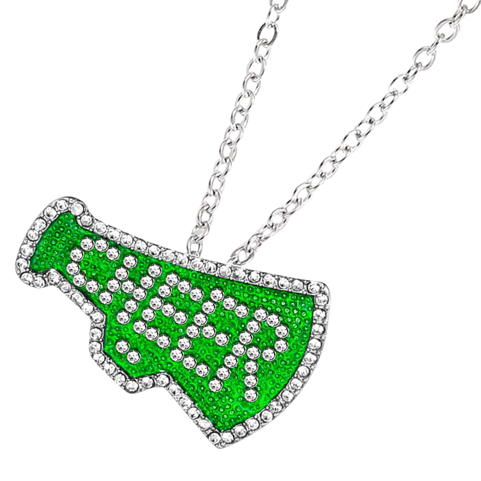 Accented Megaphone Symbol Neckchain Cheerleading Theme Necklace ...
