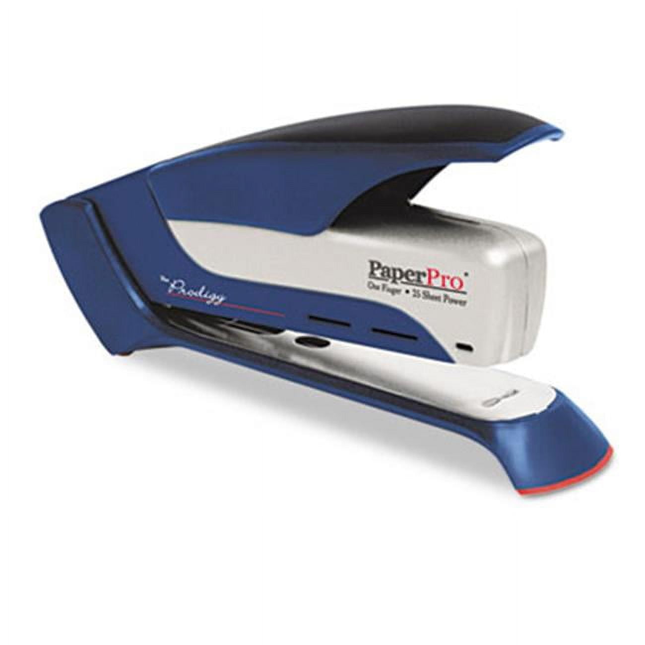Accentra Prodigy Spring Powered Stapler 25-Sheet Capacity Blue/Silver ...