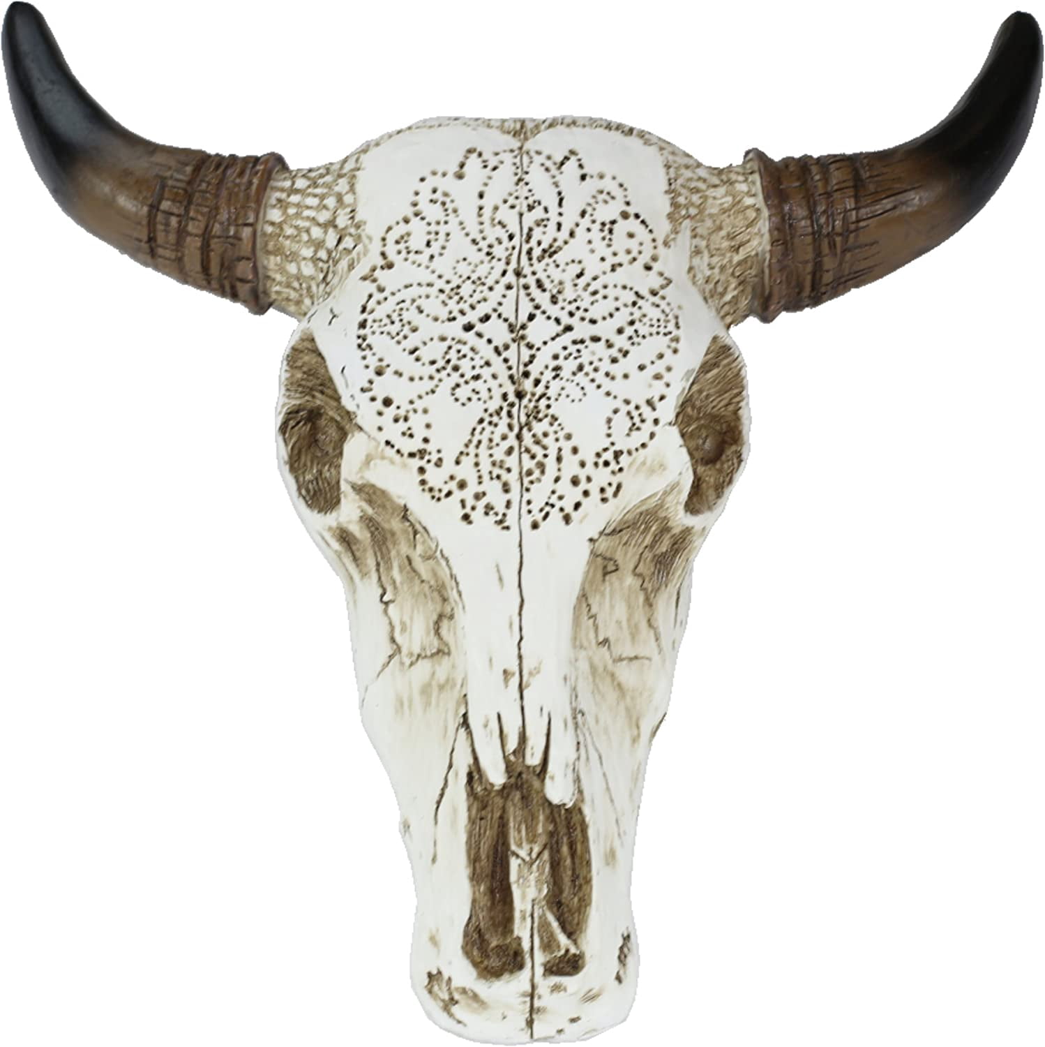 Accents Tooled Bull Wall Sculptures - Walmart.com