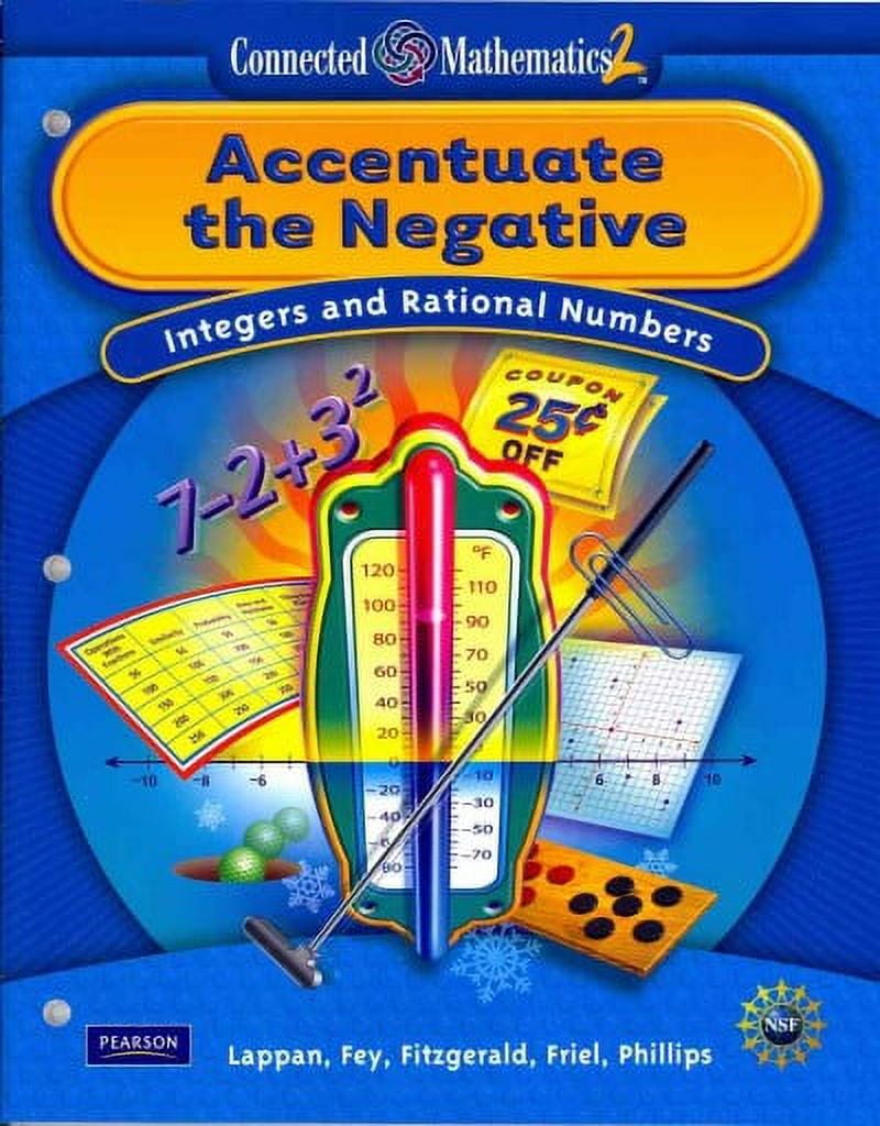 Accentuate the Negative : Integers and Rational Numbers - Walmart.com