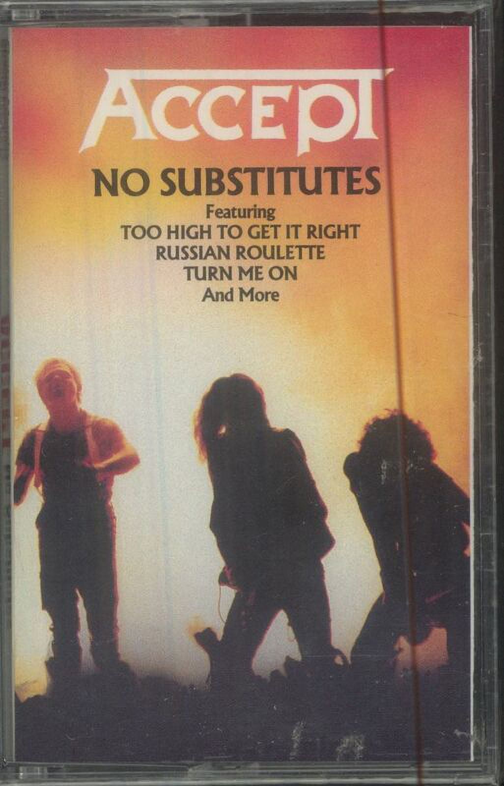Accept - No Substitutes - Cassette - Walmart.com