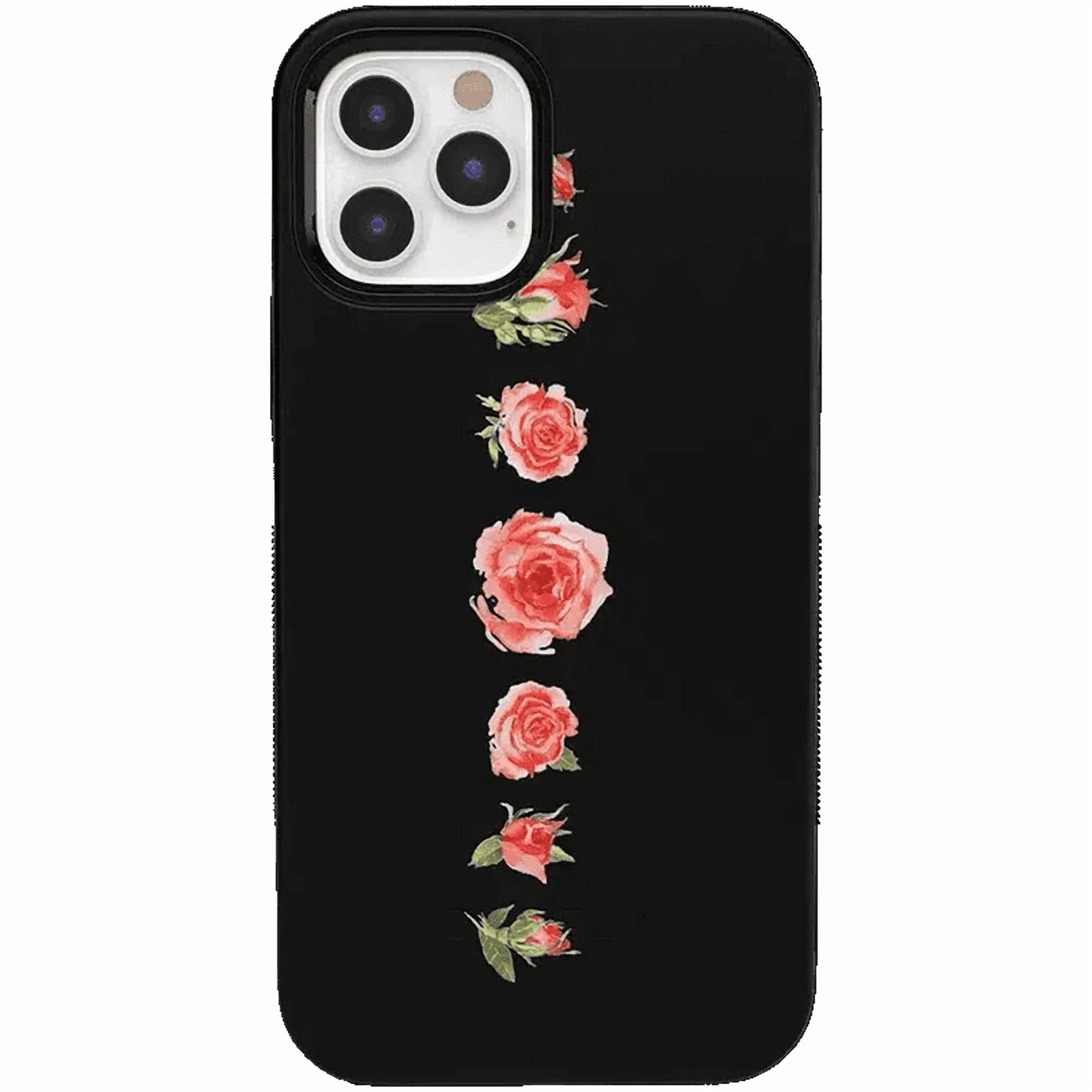 Accept the Rose Floral Design Phone Case for iPhone 11-17 Pro Max ...