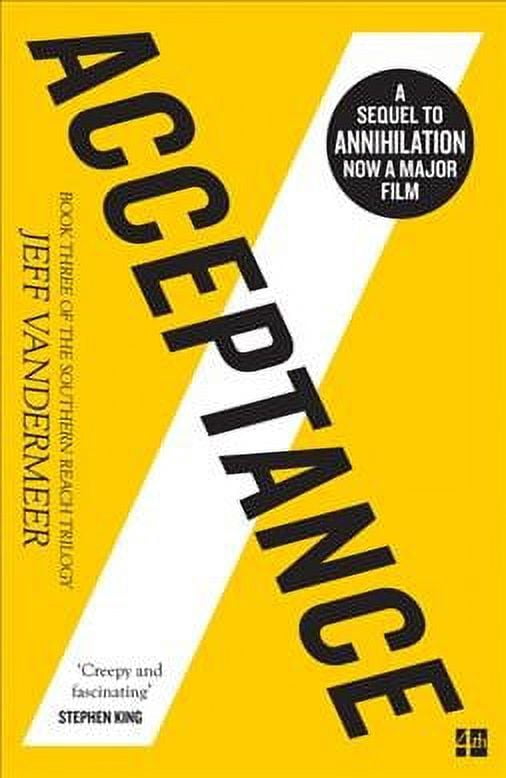 Acceptance: Book 3 (The Southern Reach Trilogy) - Walmart.com