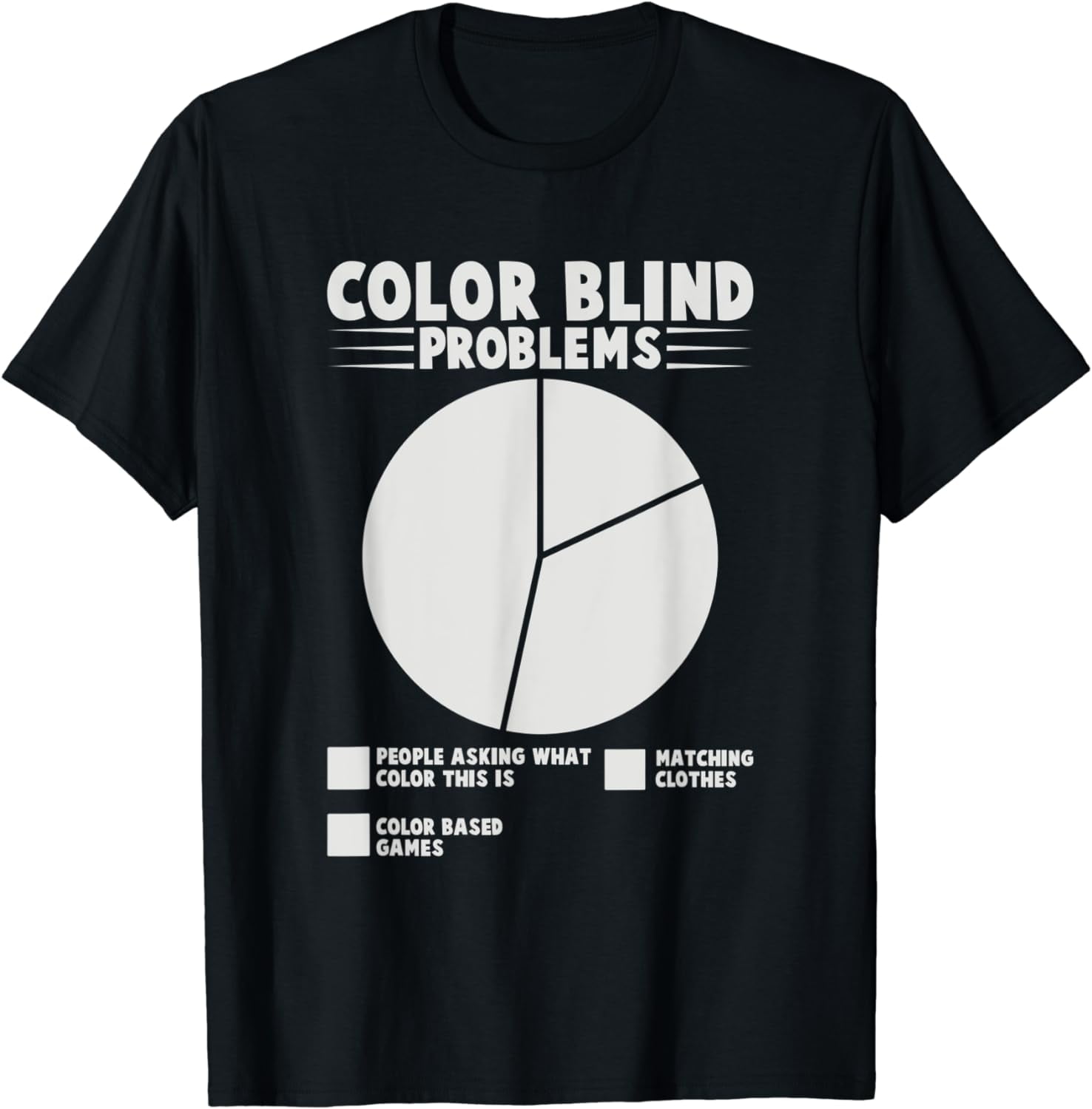 Accepted Colorblind Color Blind Love Fun T-Shirt - Walmart.com