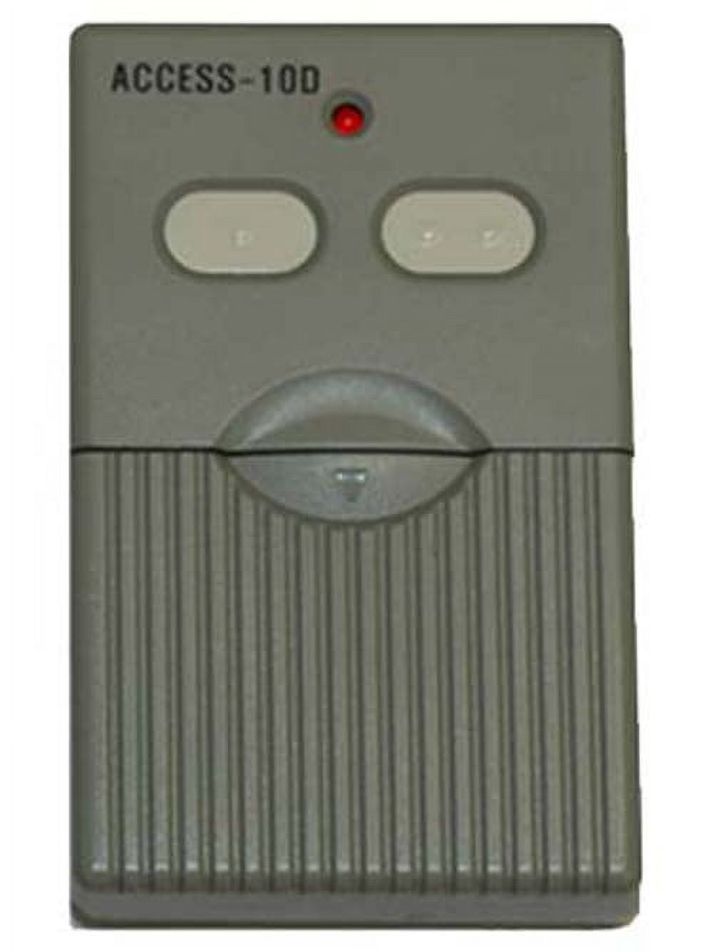 Access 2 button 10 Digit Codes Dip Switch Remote Garage Gate Opener ...