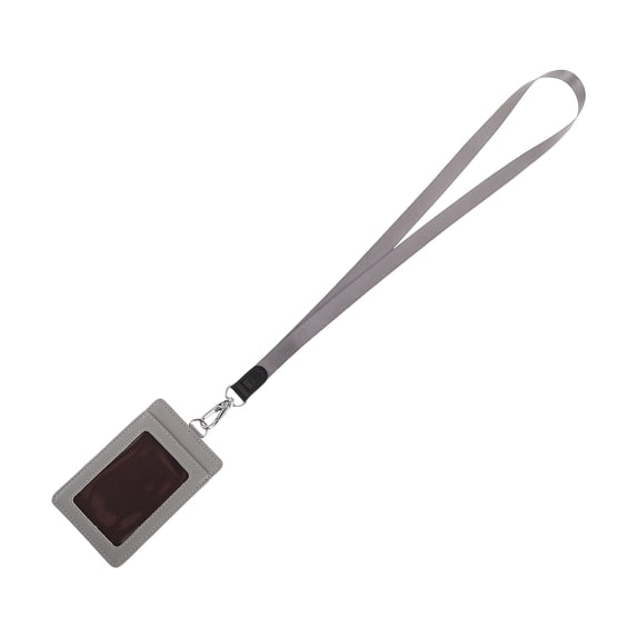 Access Badge Key Fob Holder Portable ID Cards Container with Lanyard ...