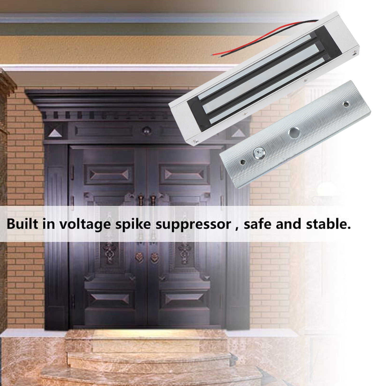 Access Control Electromagnetic Lock, Fits Wood, Metal Glass Doors ...