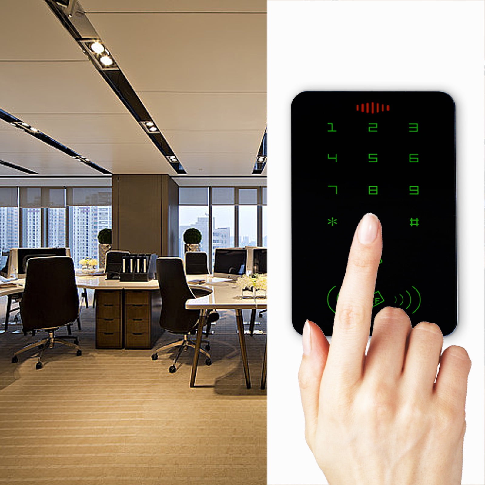 Access Control Keypad Reader Door Access Control System Kit 1000 User ... Access Control Keypad Reader Door Access Control System Kit 1000 User ...