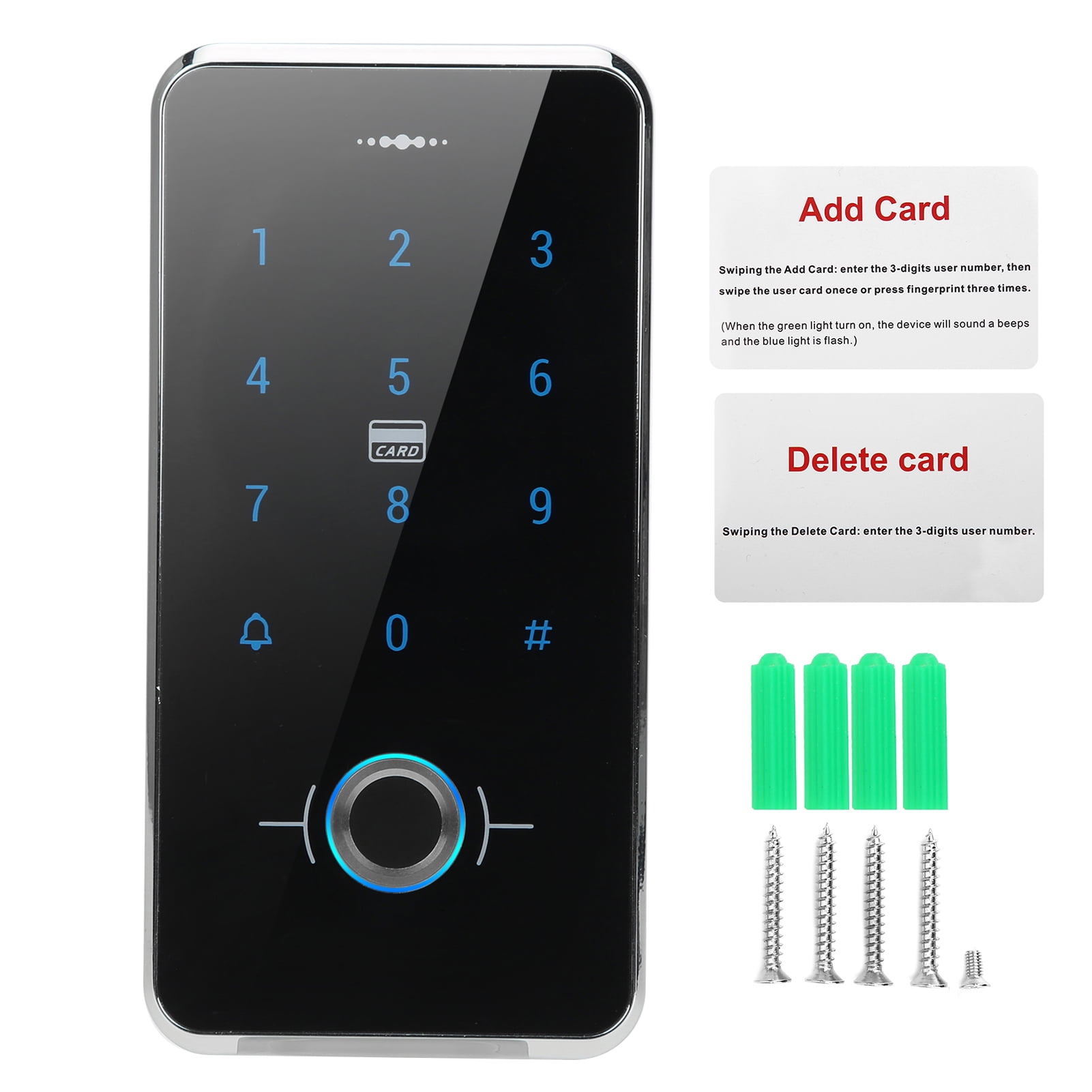 Access Control Machine Semiconductor Fingerprint IC Card Password IP68 ...