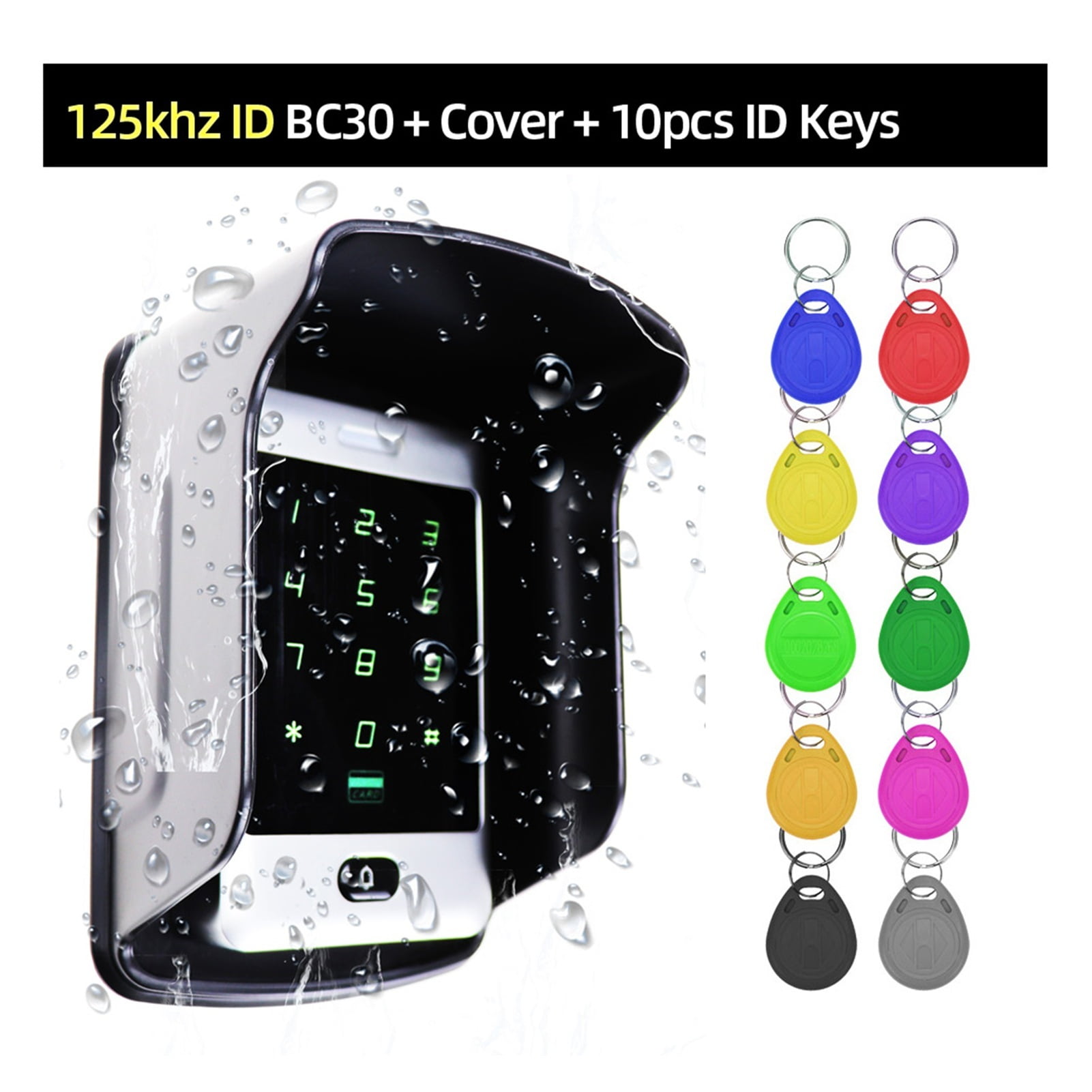 Access Control Waterproof Standalone Touch Keypad Door Lock Access ...