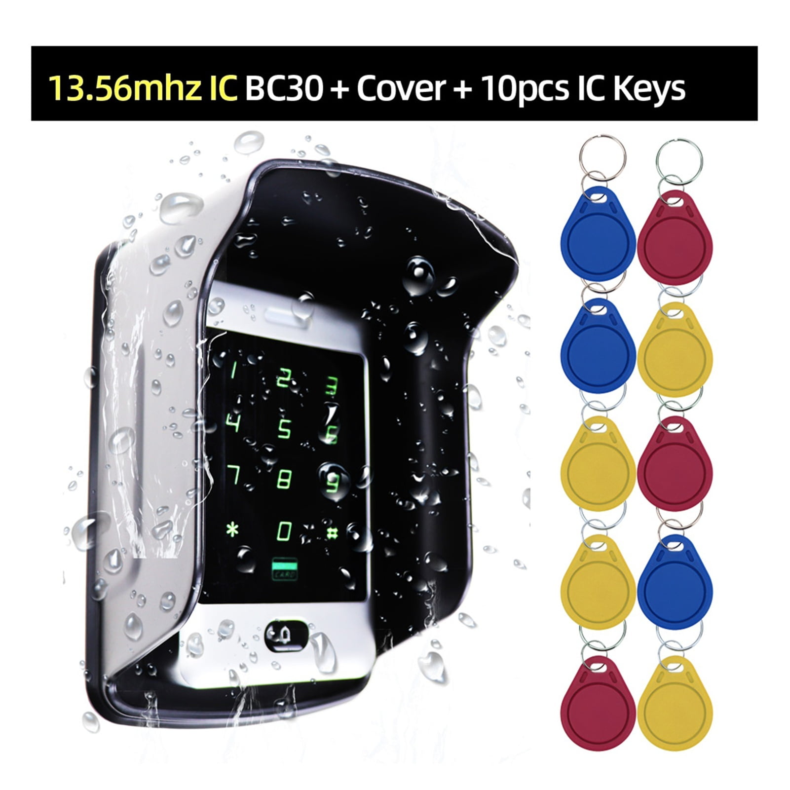 Access Control Waterproof Standalone Touch Keypad Door Lock Access ...