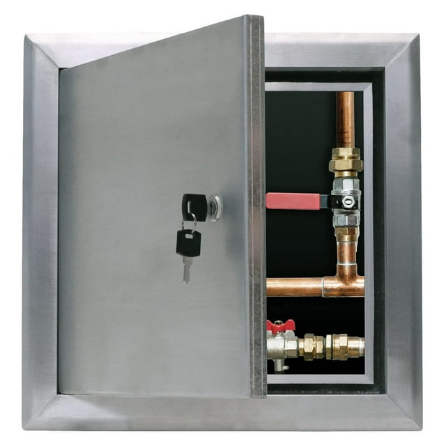 Access Door 12" X 12" Aluminum Insulated Fire Rated Access Panel Door ...