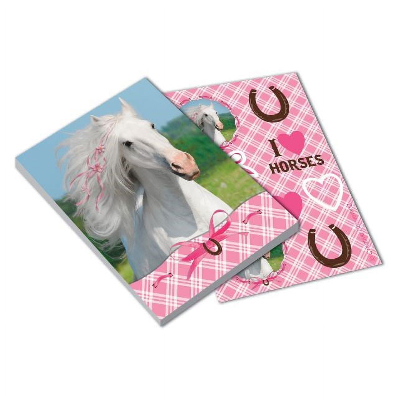 Access Heart My Horse Notepad With Stickers, 4 Ct - Walmart.com