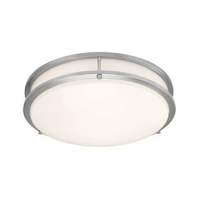 20070LEDD-SILV/ACR-Access Lighting-Ulko-11W 1 LED Outdoor Flush Mount ...