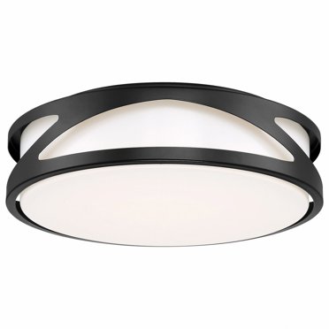 Access Lighting 20832LEDD-BS-ACR 12 in. ModPLUS LED Flush Mount Ceiling ...