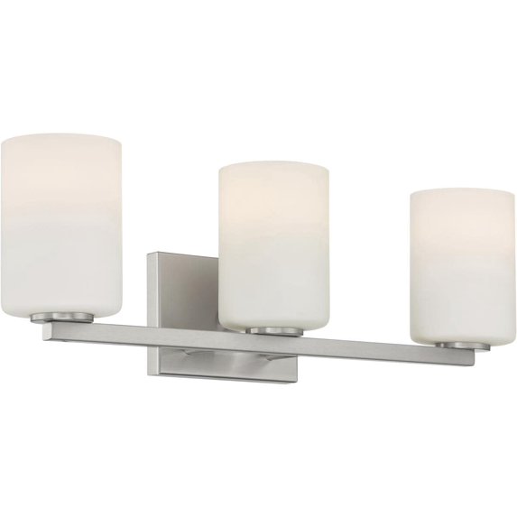 Access Lighting 62623-BS/OPL Sienna Vanity, 3-Light 180 Total Watts ...