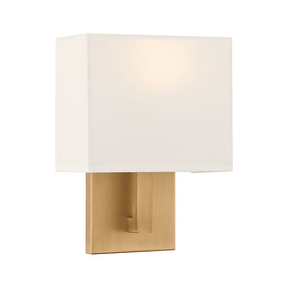 Access Lighting 1 Light LED Wall Sconce in Antique Brushed Brass Color ...