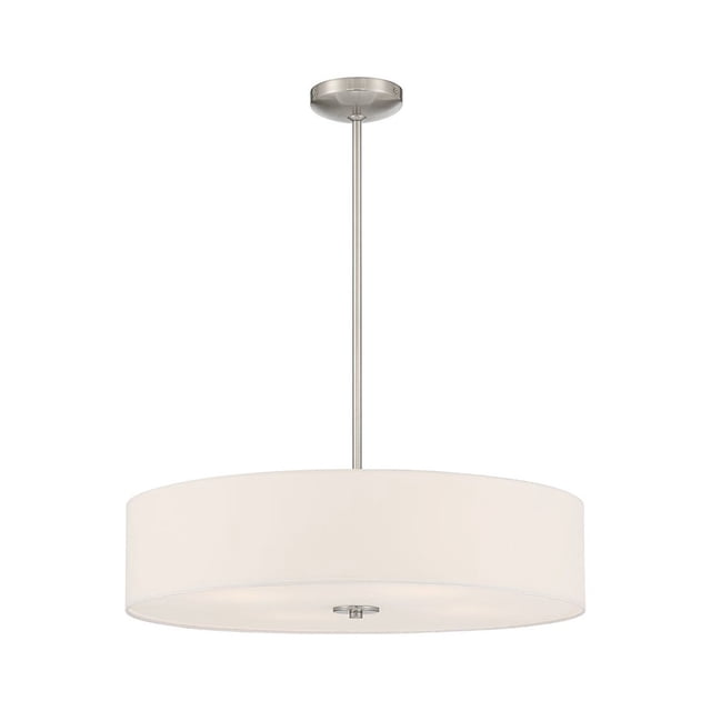 Access Lighting LED Pendant or Semi-Flush in Brushed Steel Color ...