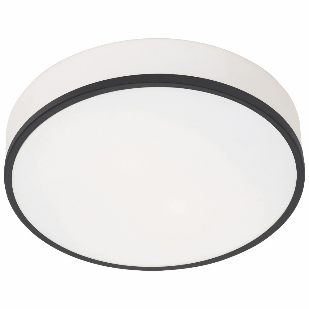 Access Lighting - Aero - 12.5 Inch LED Flush Mount-Matte Black Finish-LED - Walmart.com
