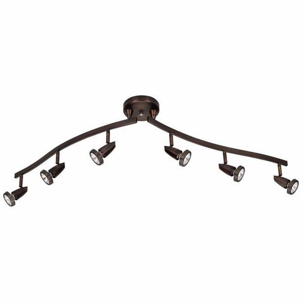 Access Lighting Mirage 6-light Bronze LED Spotlight Semi-flush Mount ...