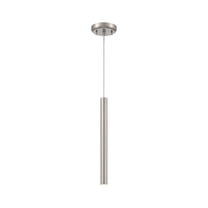 Access Lighting 1 Light Pendant in Black with Antique Brushed Brass ...