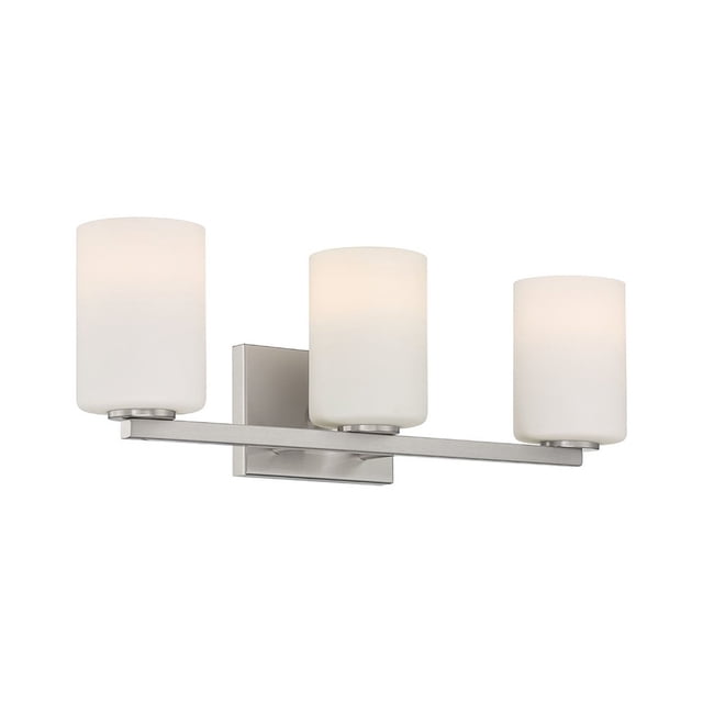 Access Lighting 3 Light LED Vanity in Brushed Steel Color - Walmart ...