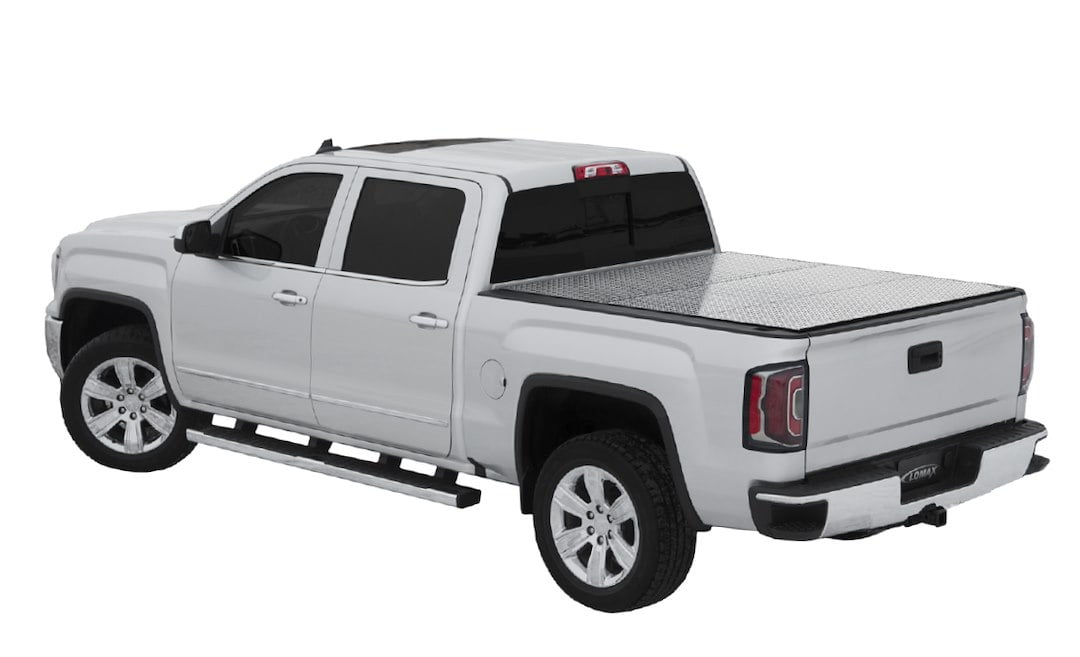 Access Ram 1500 Cover Lomax Diamond Plate Hard Folding Tonneau Cover ...