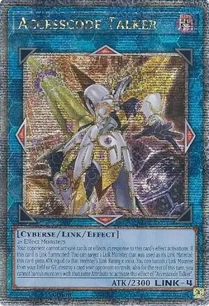 Accesscode Talker - RA02-EN044 - Quarter Century Rare 1st Edition - Yu-Gi-Oh - Walmart.com
