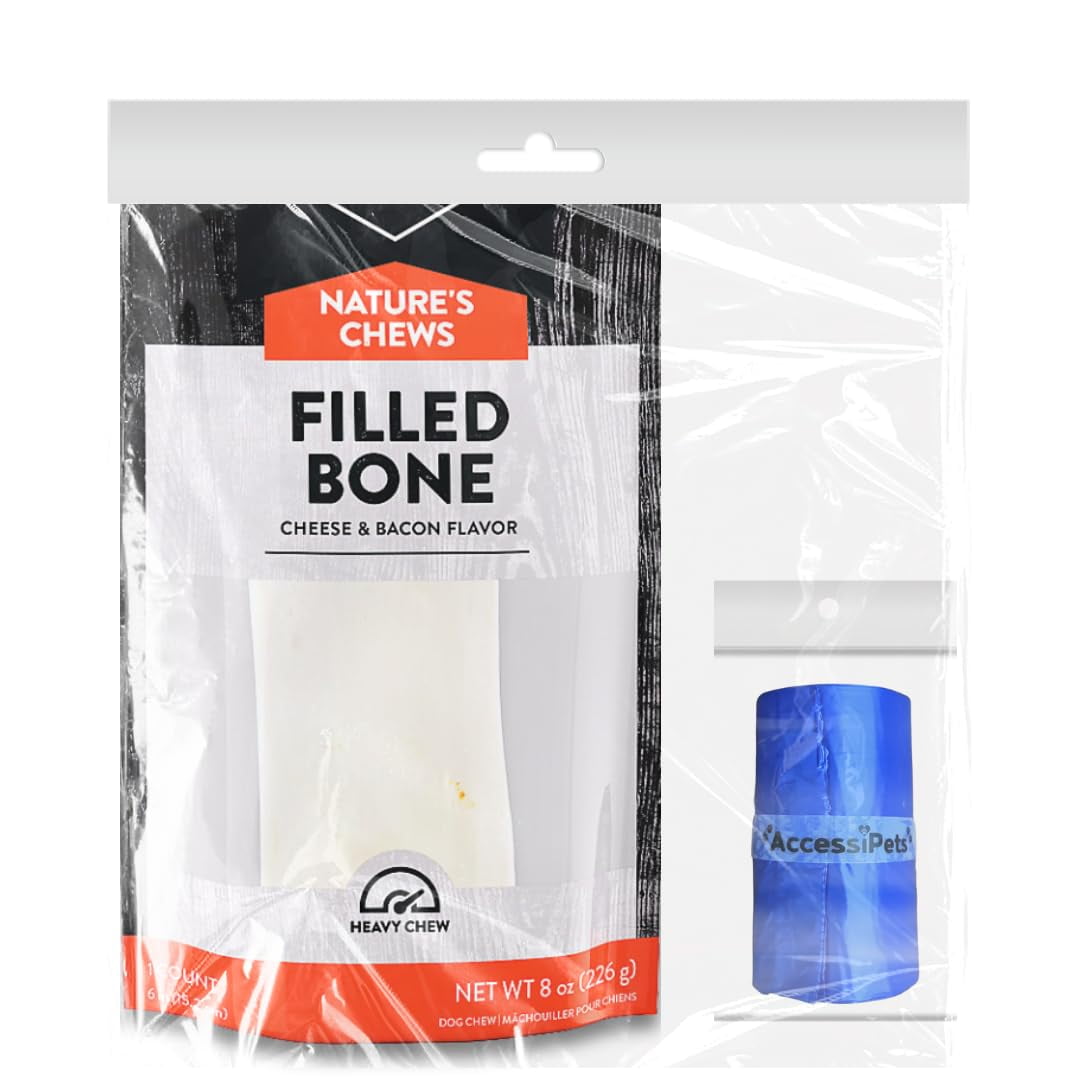 AccessiPets Filled DogITSC Bones Bundles for Large Dogs, Large Stuffed ...