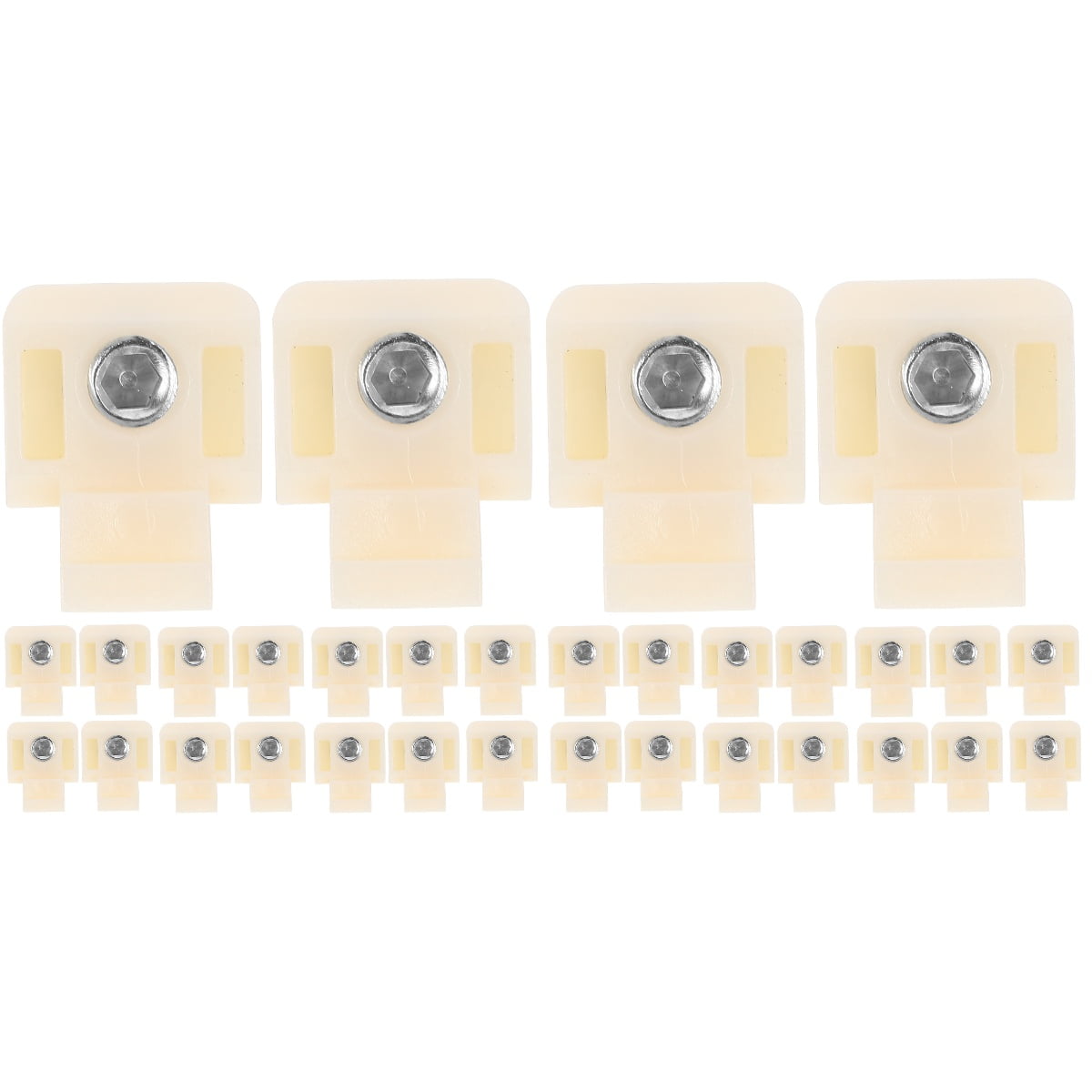 Accessories 60 Pcs White Put Specialz Base Attachment with Screws Plate ...