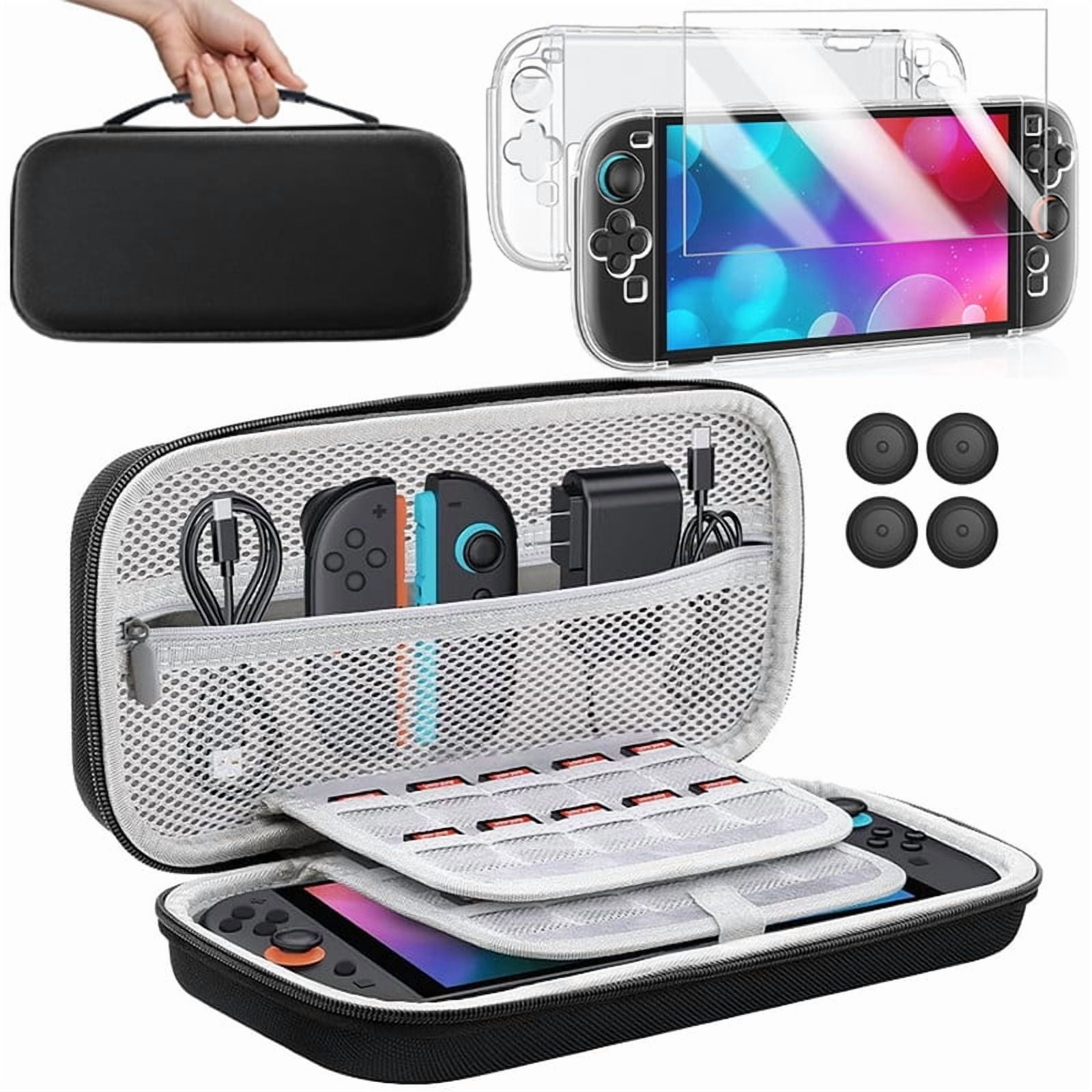 Accessories Bundle Kit for Nintendo Switch 2, Carrying Case with ...