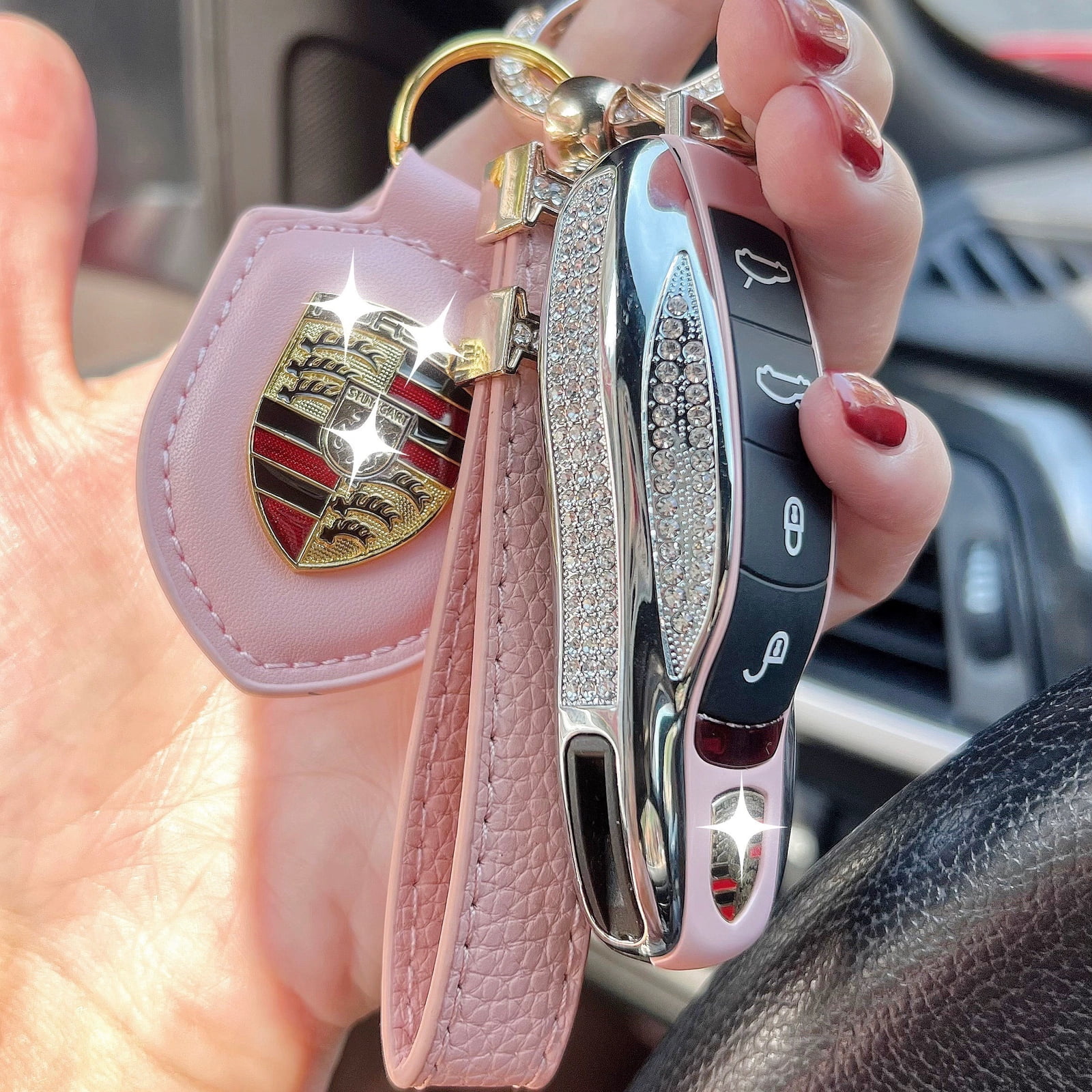 Accessories Car Key Fob Cover Case Shell For Audi A5L A6L E-Tron Q6L E ...