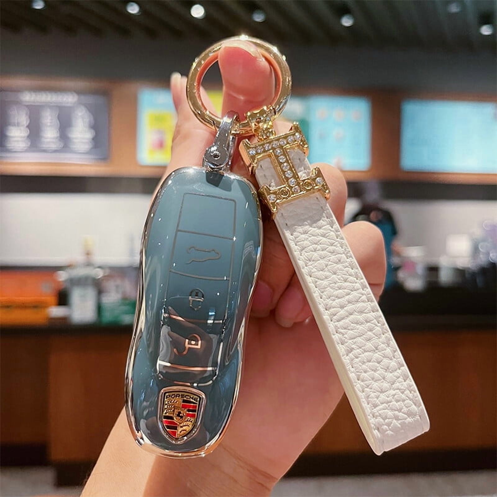 Accessories Car Key Fob Cover Case Shell For Audi A5L A6L E-Tron Q6L E ...