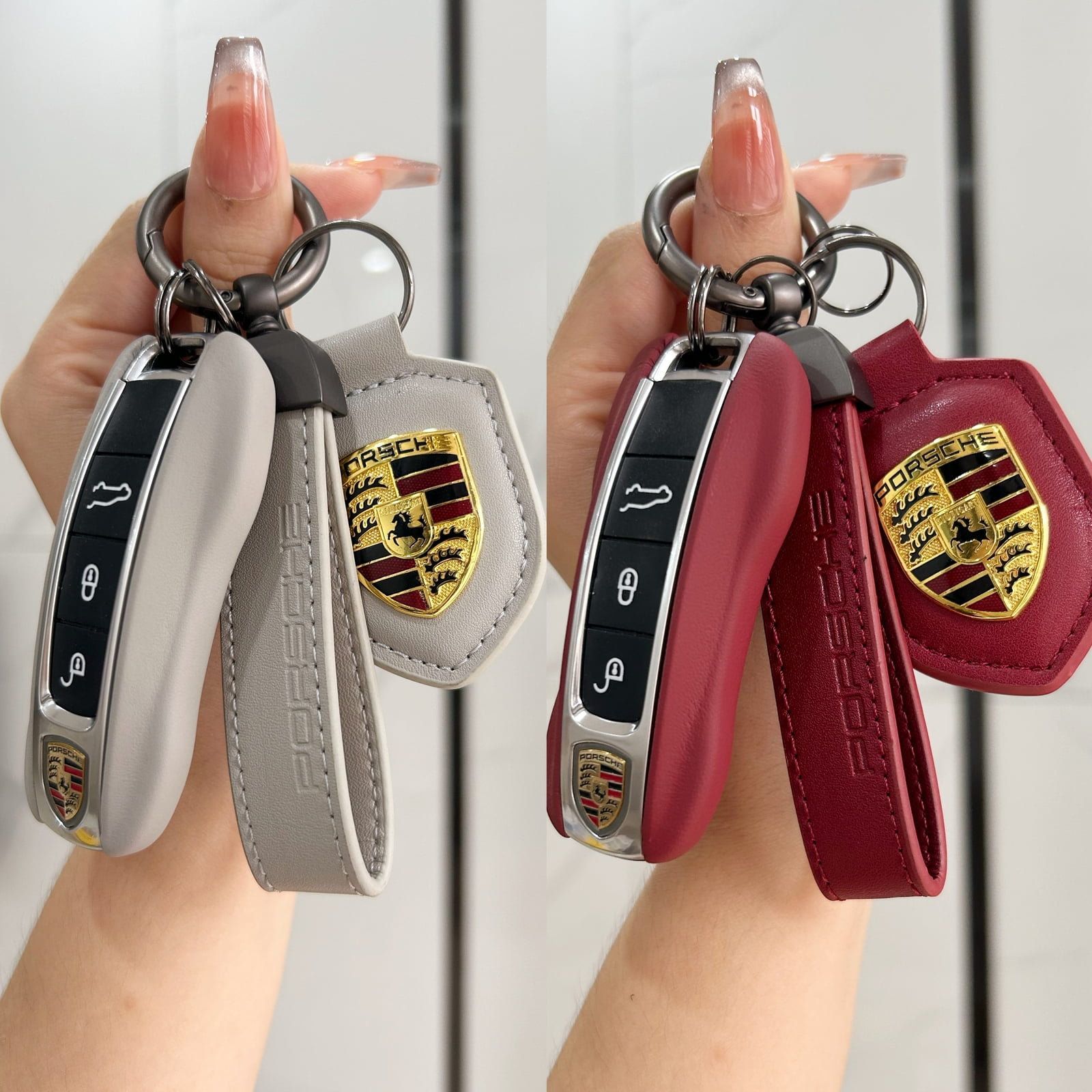 Accessories Car Key Fob Cover Case Shell For Audi A5L A6L E-Tron Q6L E ...