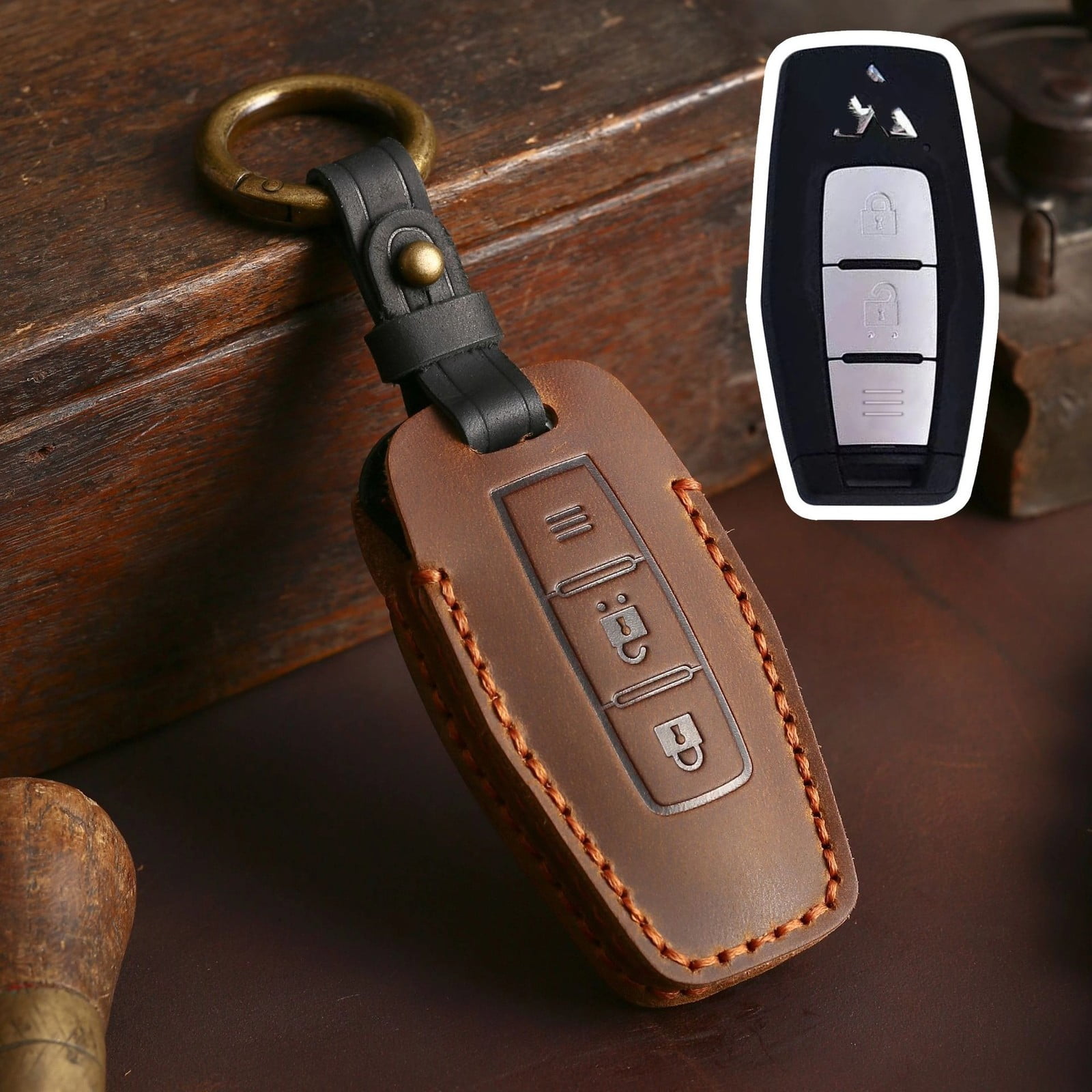 Accessories Car Key Fob Cover Case Shell For Audi A5L A6L E-Tron Q6L E ...