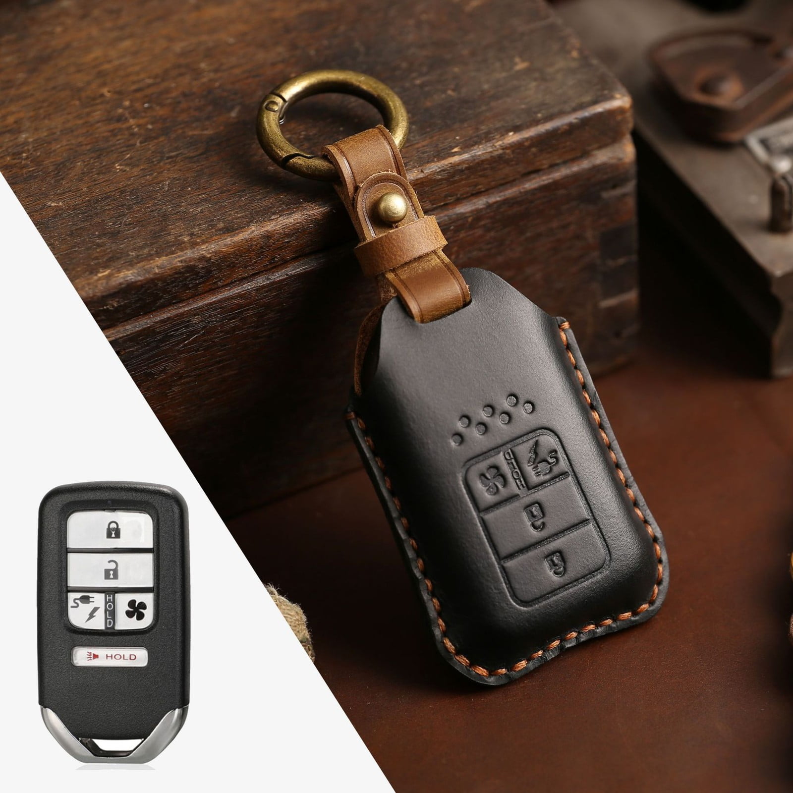 Accessories Car Key Fob Cover Case Shell For Honda Motorcycle NS125LA ...