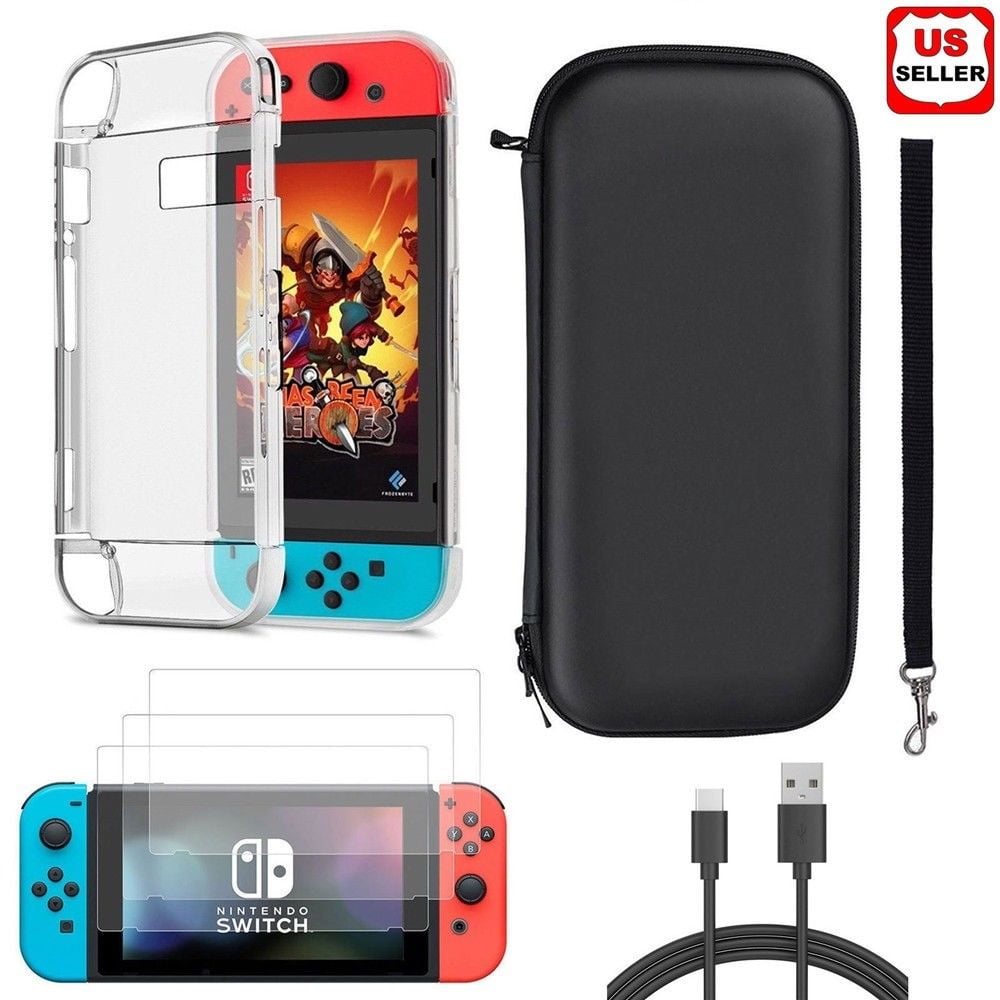 Nintendo Switch Protective Travel Organizer Case with Screen Protector ...