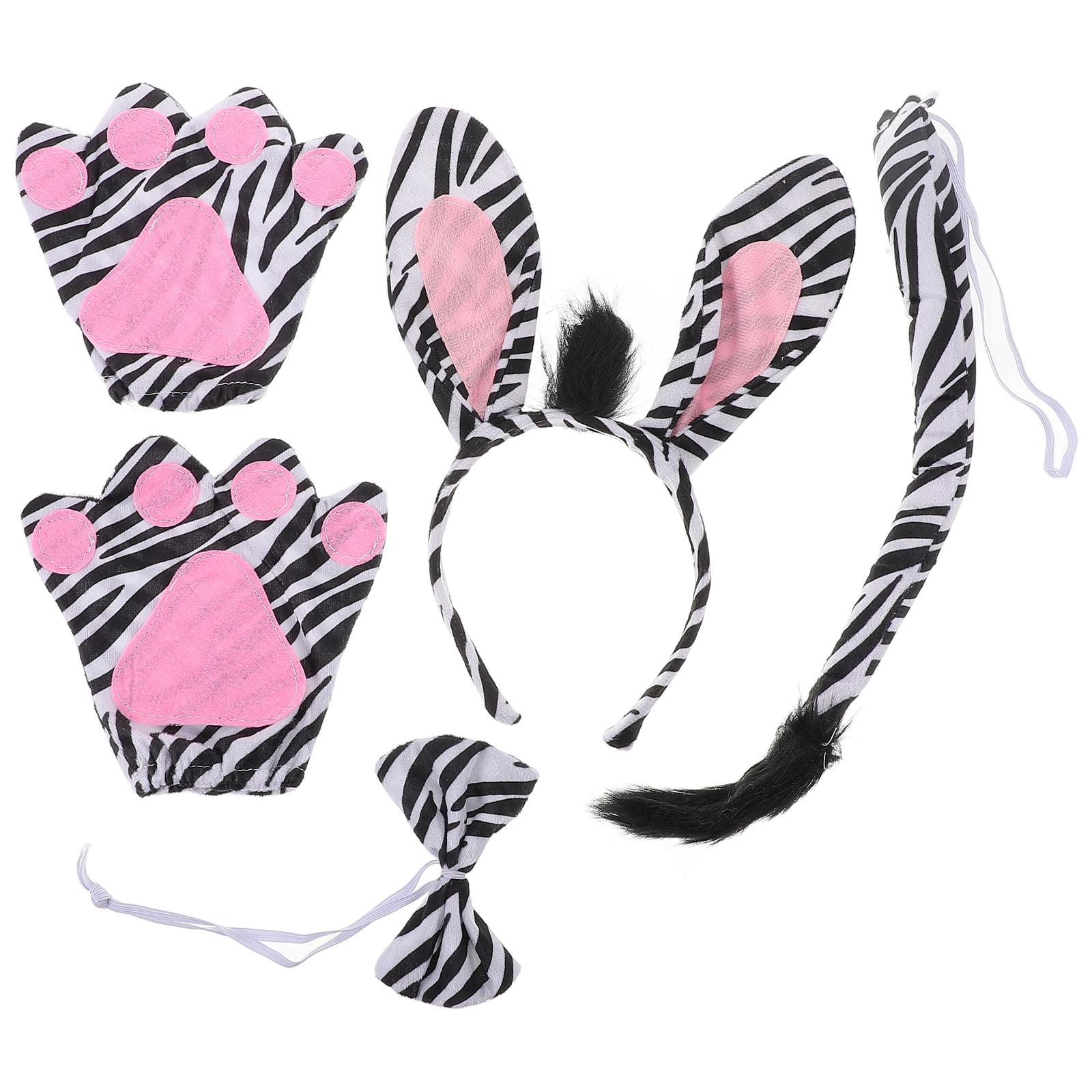 Accessories Figurines Miniature Zebra Costume Set Child - Walmart.com